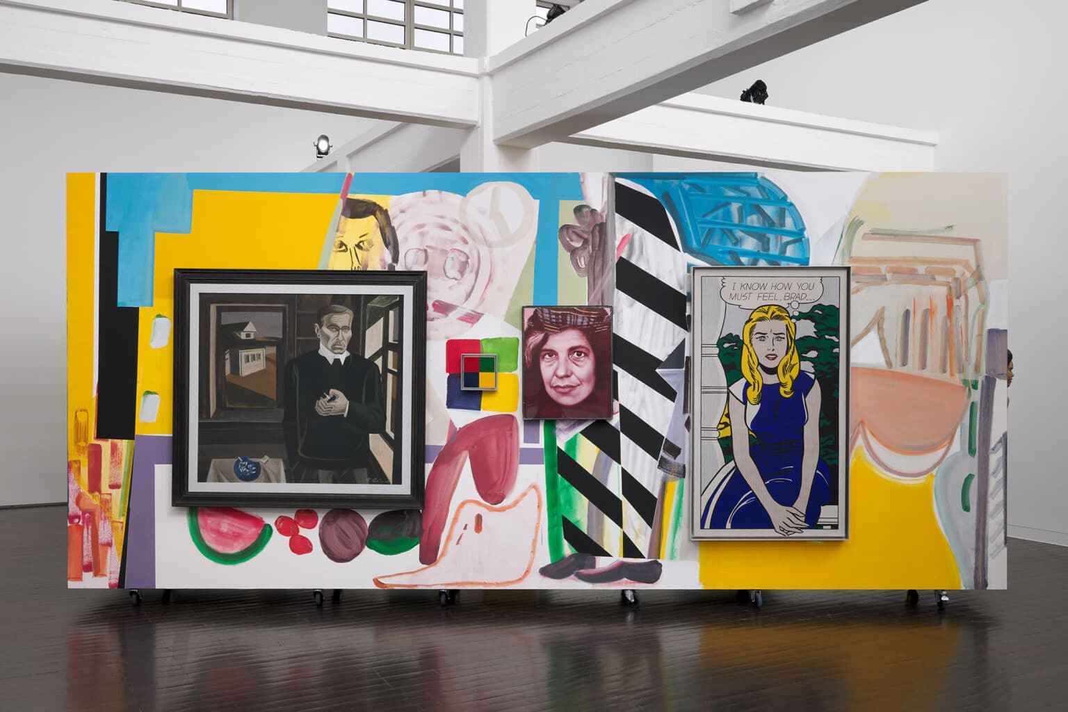 Amy Sillman. Oh, Clock! – Sammlungspräsentation – Ludwig Forum